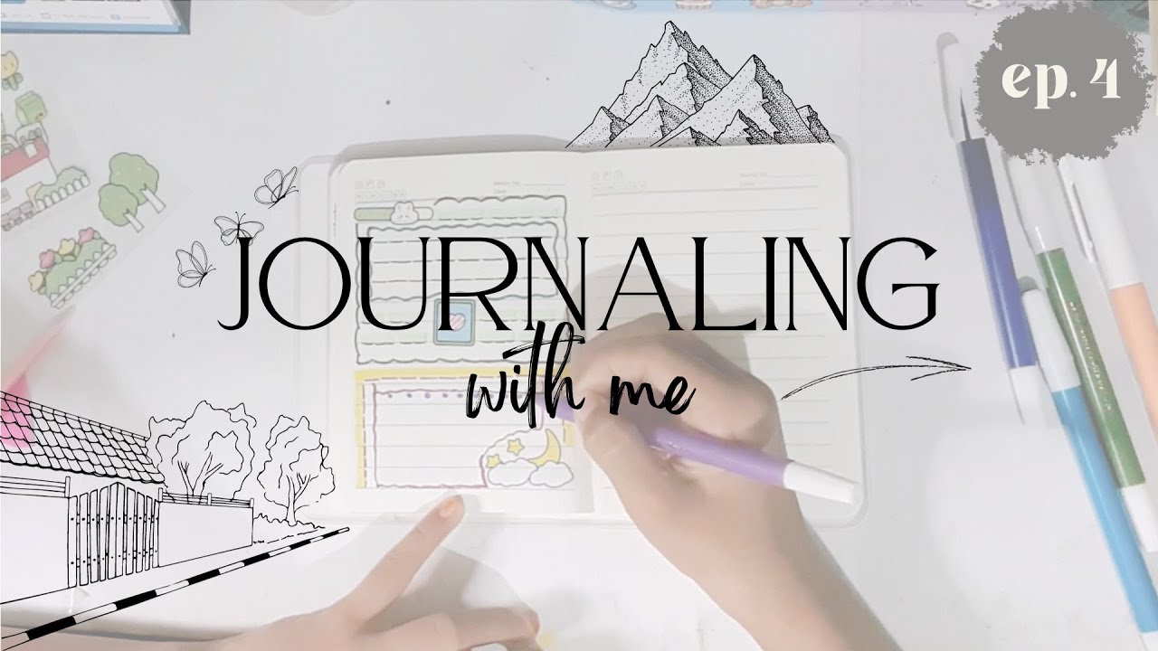 ASMR hias jurnal 🧡💛 bullet journal 🎃 stiker momo 🐤🐥 silent vlog ...