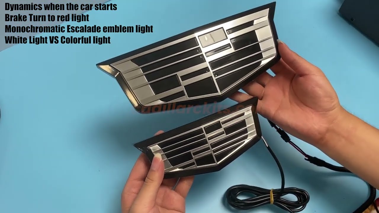 Monochromatic Escalade Emblem Light | Escalade Front and Tailgate ...