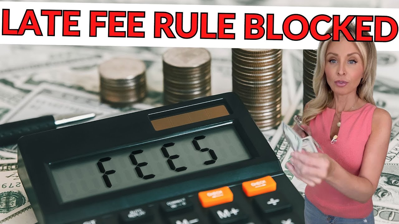 $8 credit card late fee rule just BLOCKED by federal judge - YouTube