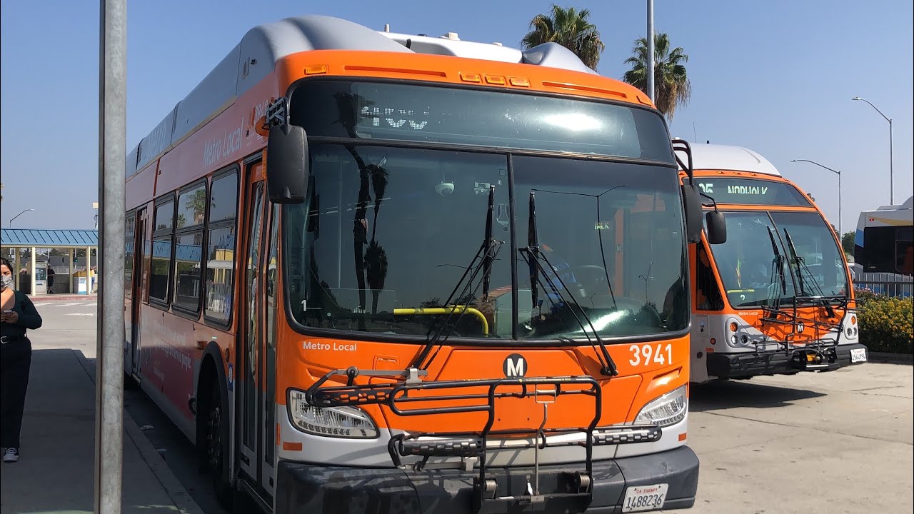 LACMTA 2015 New Flyer XN40 #3941 - YouTube