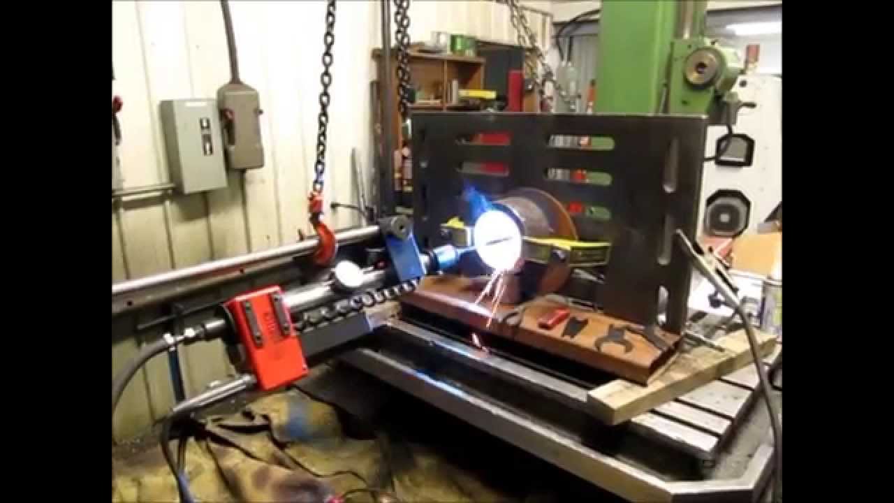 bortech welder setup - YouTube