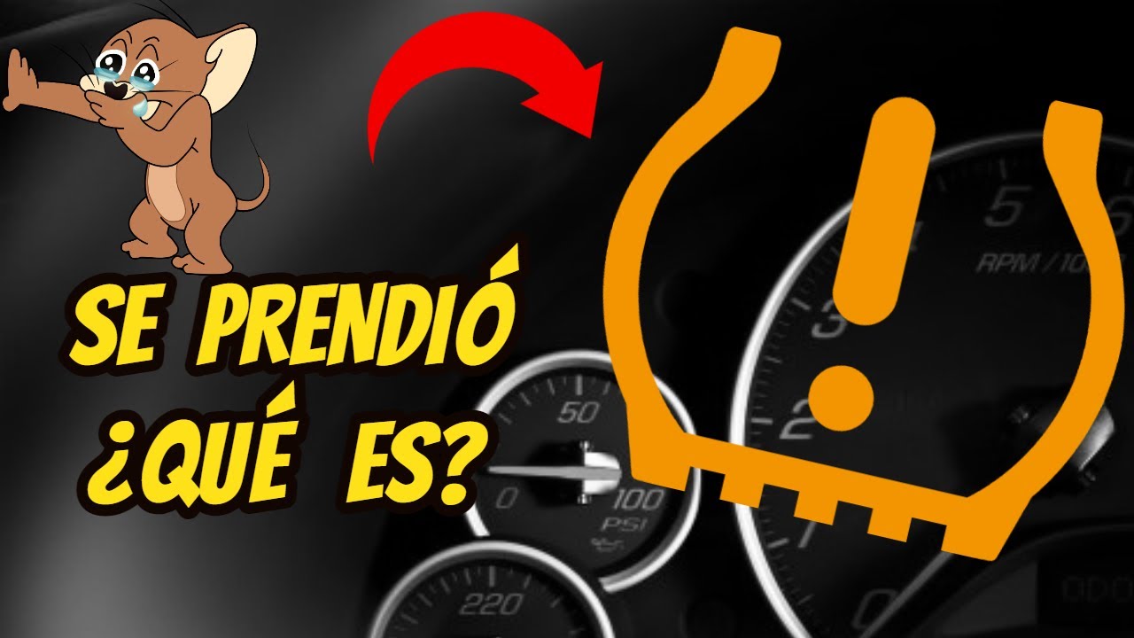 💡 Que Significa la Luz Testiga TPMS en un Automóvil 🤔 - LUZ DE PRESIÓN ...