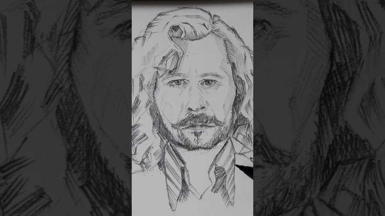 How to draw sirius black. Drawing, Sketching, shorts ||Harry Potter ...