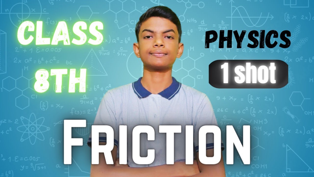 Class 8th Science friction ch 11 #frictionalforce - YouTube