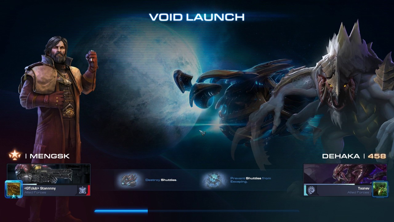 StarCraft 2 Co-Op Void Launch Mengsk (Rocket troopers IMBA) - YouTube