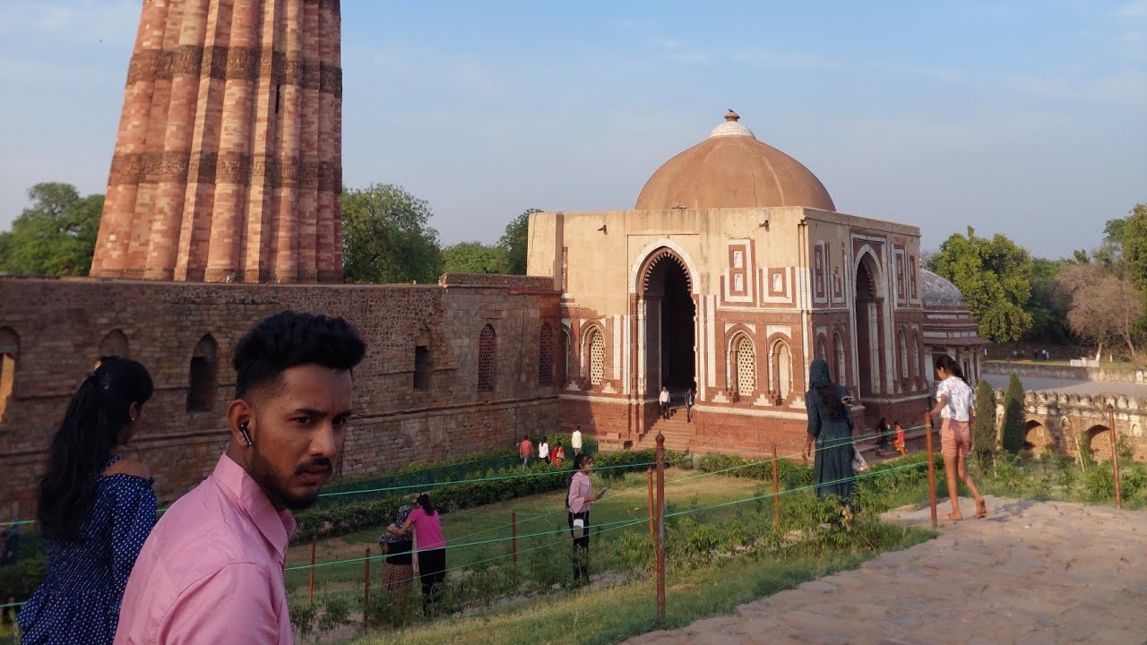 Travel Vlog, Bangladesh to Delhi - Agra Tour, Kutub Minar, Red Fort, Taj Mahal, Mini Taj, India ...