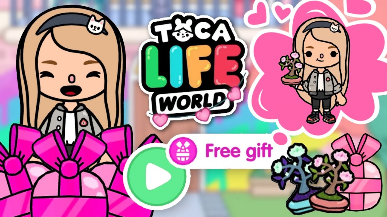 NEW FREE GIFT CUTE FLOWER | TOCA LIFE WORLD | TOCA BOCA FREE GIFT - YouTube