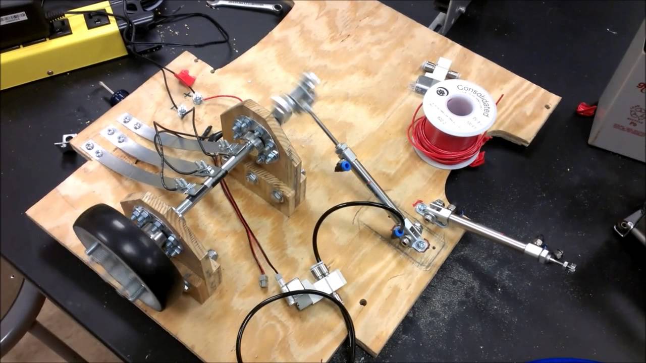 pneumatic engine - YouTube