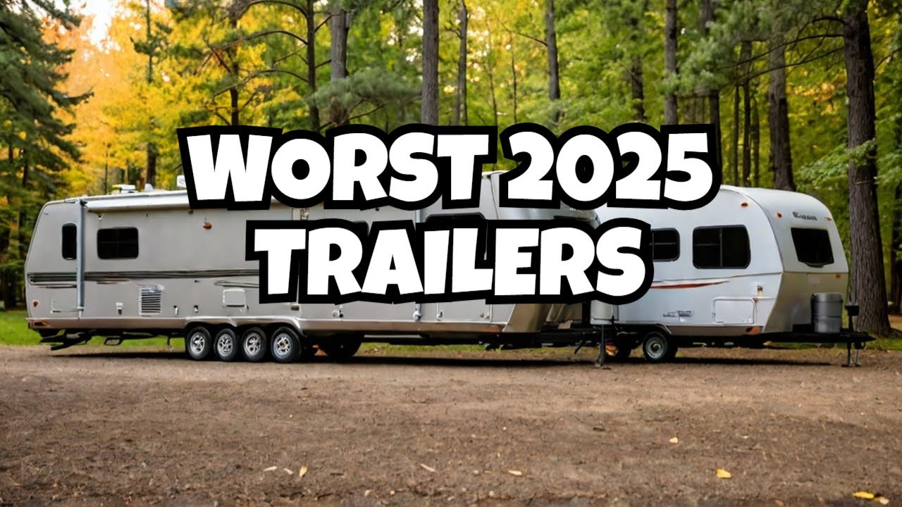 Top 5 WORST Dual axle 2025 travel trailers. Aluminum Sided - YouTube