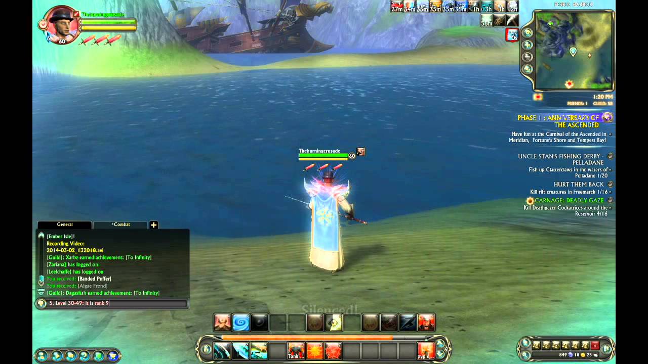 Rift Fishing bug March 2, 2014 - YouTube