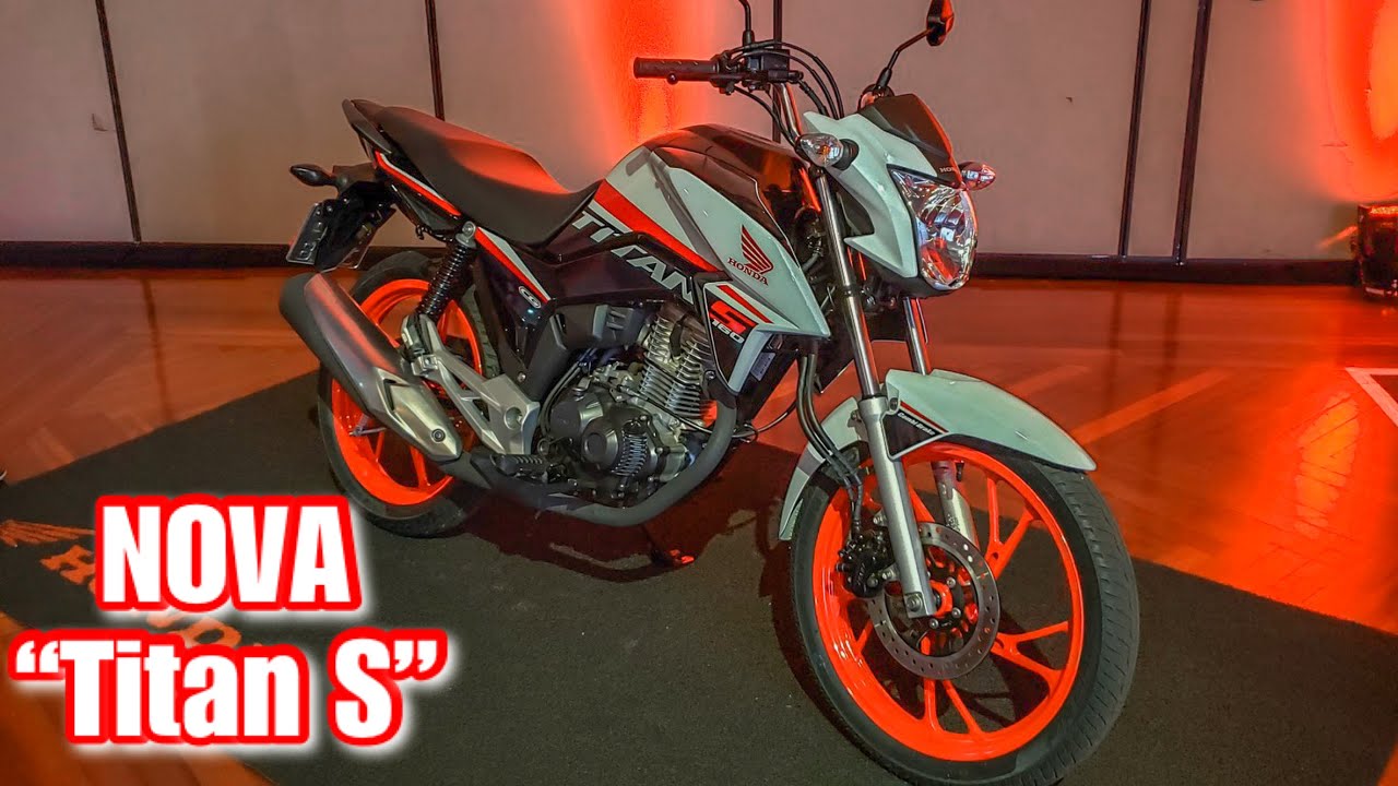 "TITAN 160 S" NOVO MODELO CG 160 HONDA 😍 - YouTube