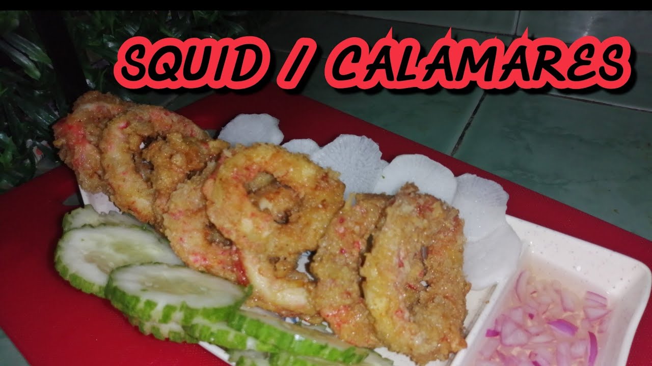 CALAMARES quick and easy recipe 😋 - YouTube