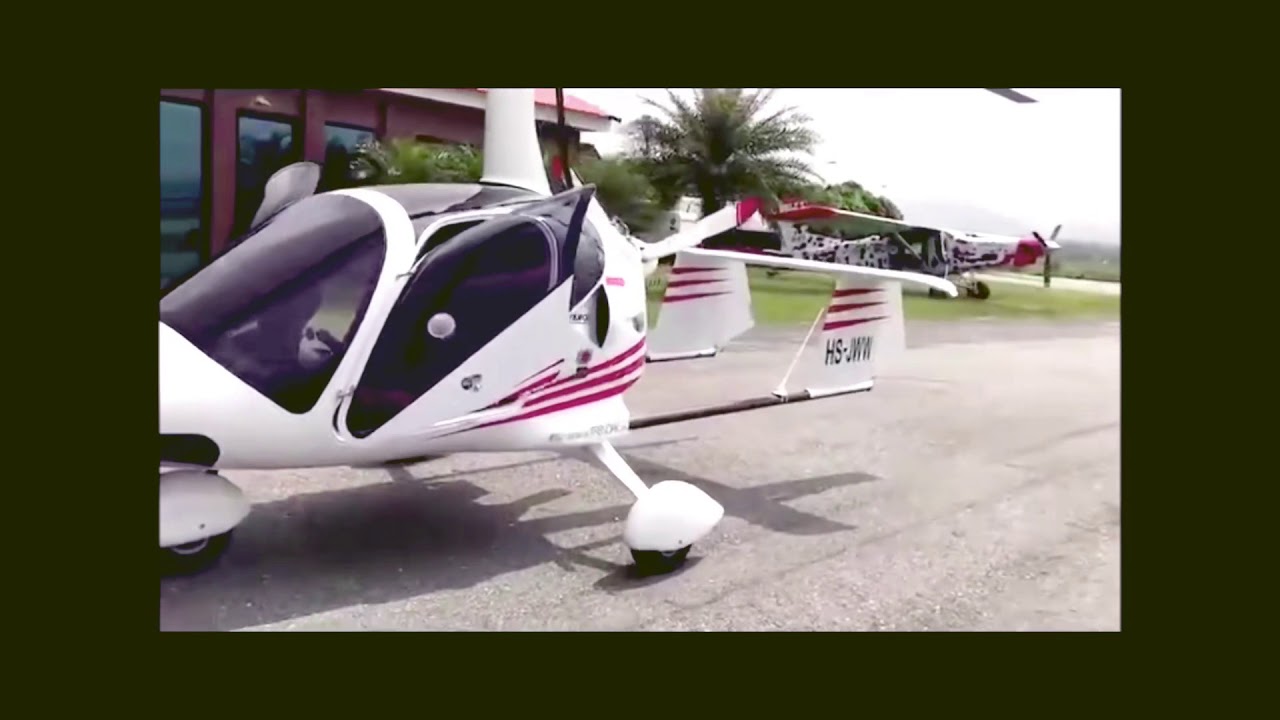 Gyro flying in Thailand - YouTube