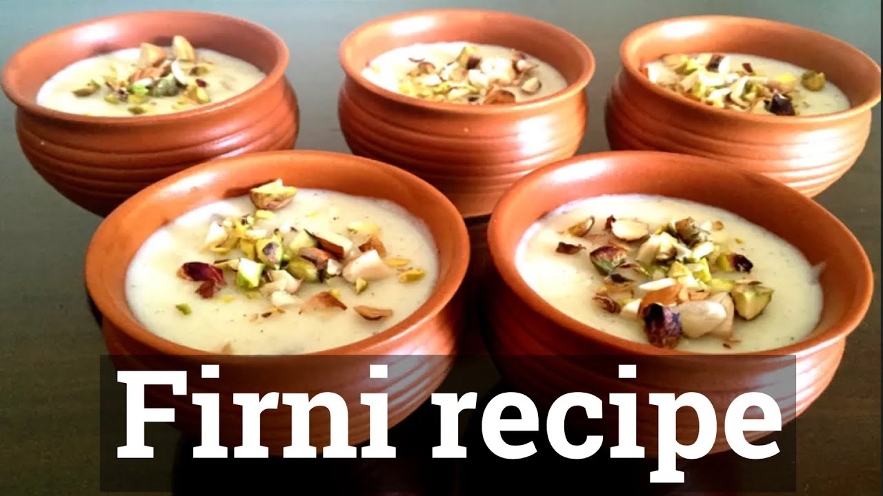 How to make Firni. Firni recipe. Phirni recipe #viral - YouTube