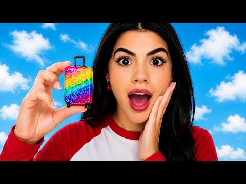 VIAJANDO SOLO con COSAS MINIATURAS!!