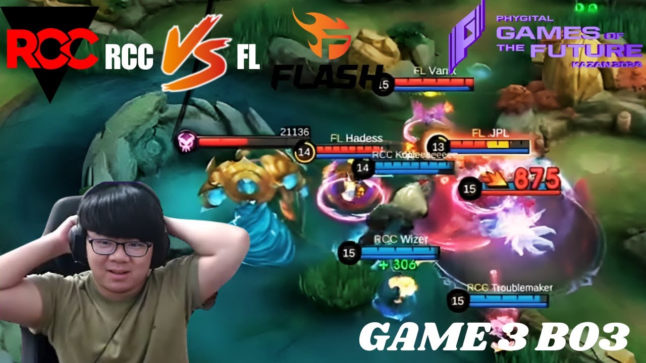 FLASH IS SENT HOME! | NICE TRY FLASH! | RCC VS FL G3 | GAMES OF THE ...