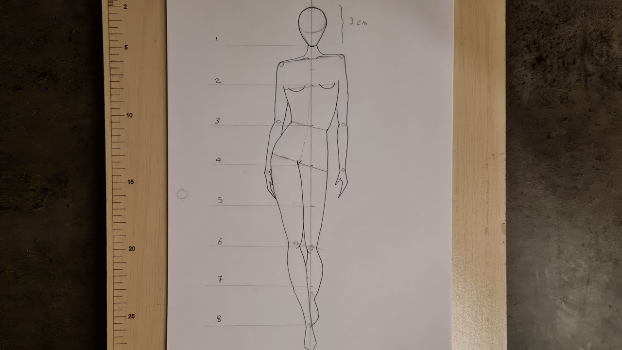 Drawing catwalk pose in 3 minutes. #catwalk #model #fashion # ...