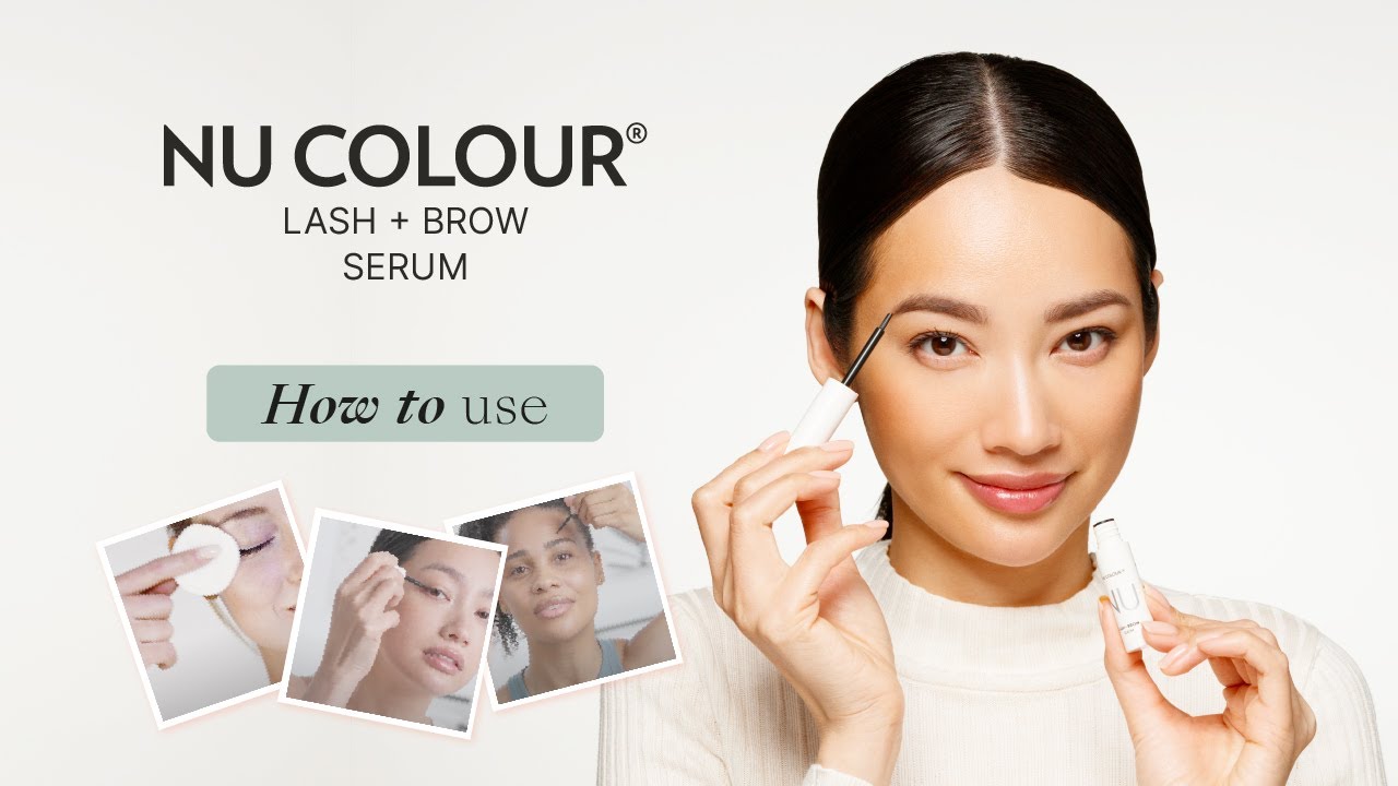 How To Use | Nu Colour® Lash + Brow Serum - YouTube