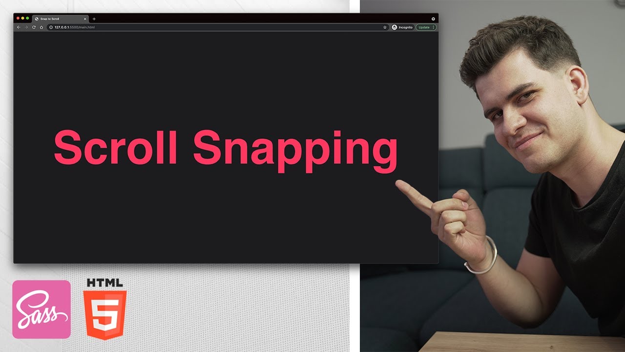 Portfolio Pure CSS Scroll Snapping Tutorial Portfolio Pure CSS Scroll Snapping Tutorial