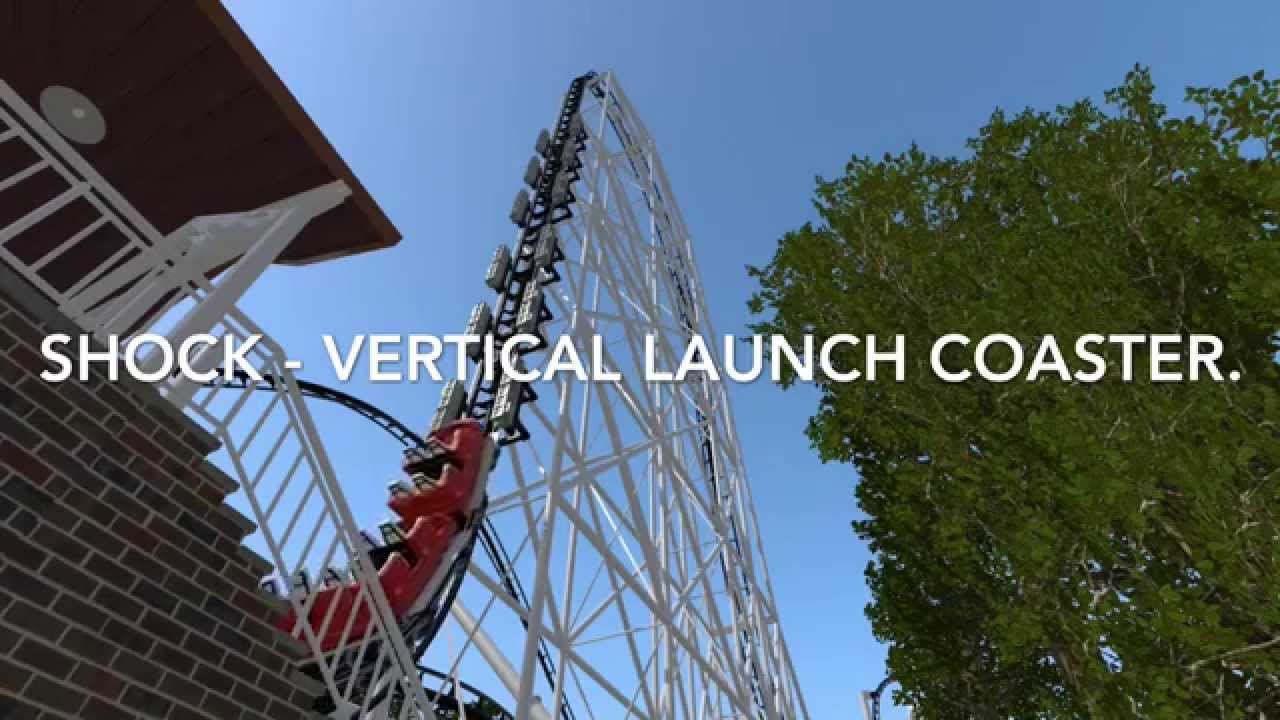Shock -Vertical Launch Coaster - No Limits 2 Pro - YouTube