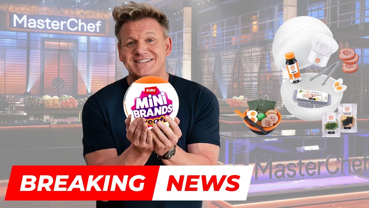 NEW! Mini Brands Create Masterchef GORDON RAMSAY! 👨‍🍳 - YouTube