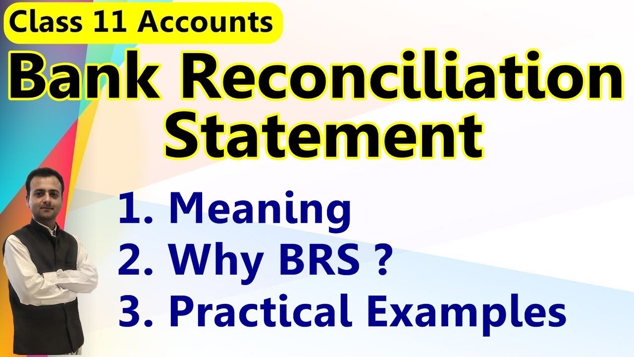 Bank Reconciliation Statement Class 11 Accounts | BRS Class 11 Accounts ...