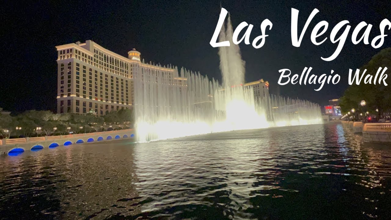 The Las Vegas | Bellagio Walk - YouTube