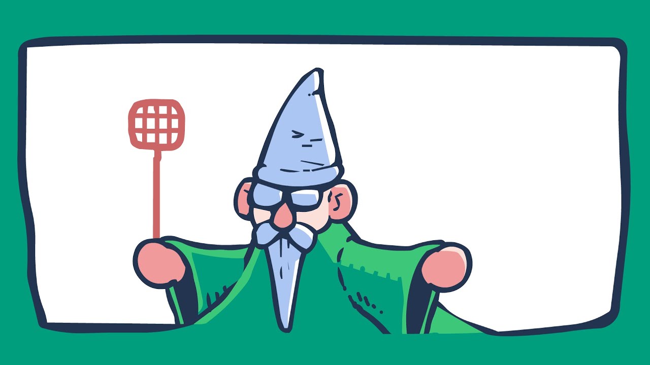 Tiny Green Mall Wizard Gnome - YouTube