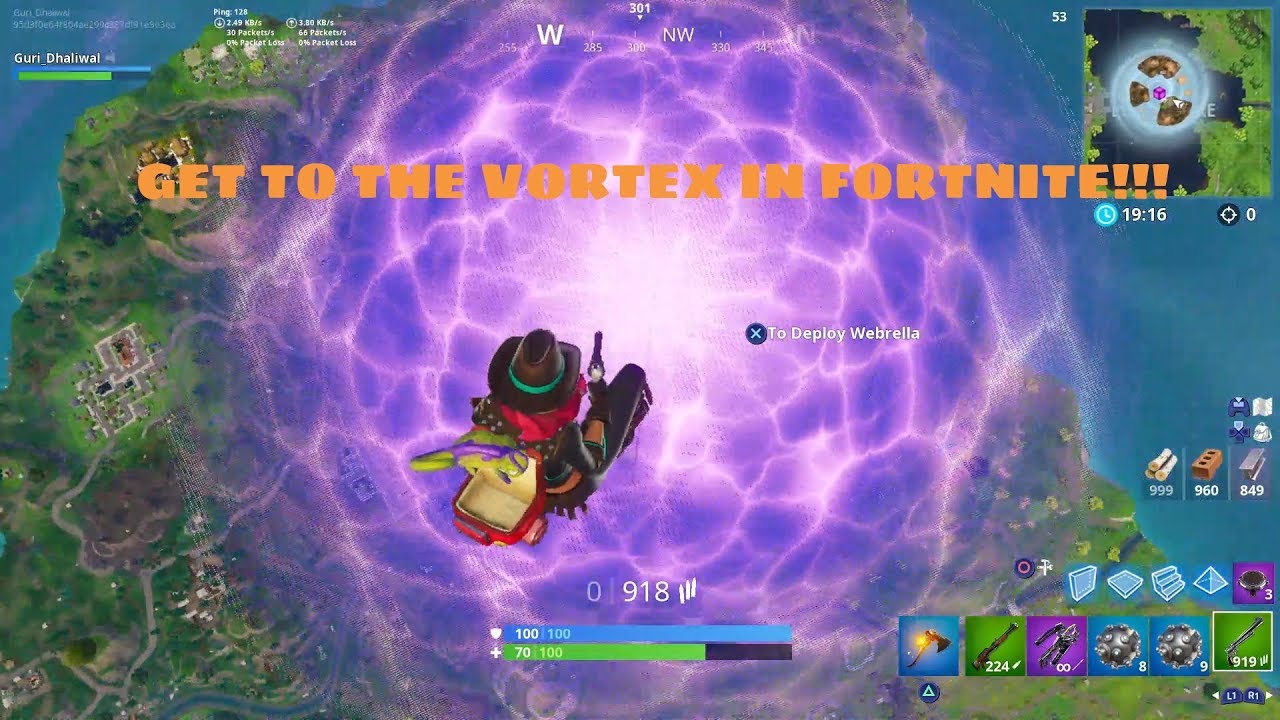 This Is How U Can Get To The VORTEX In FORTNITE BR//Easy Tutorial ...