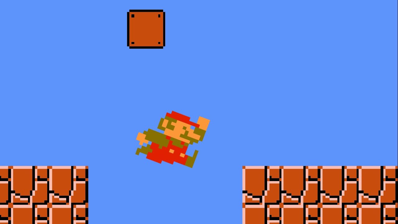 when you have one life left in mario maker and hit a kaizo block - YouTube