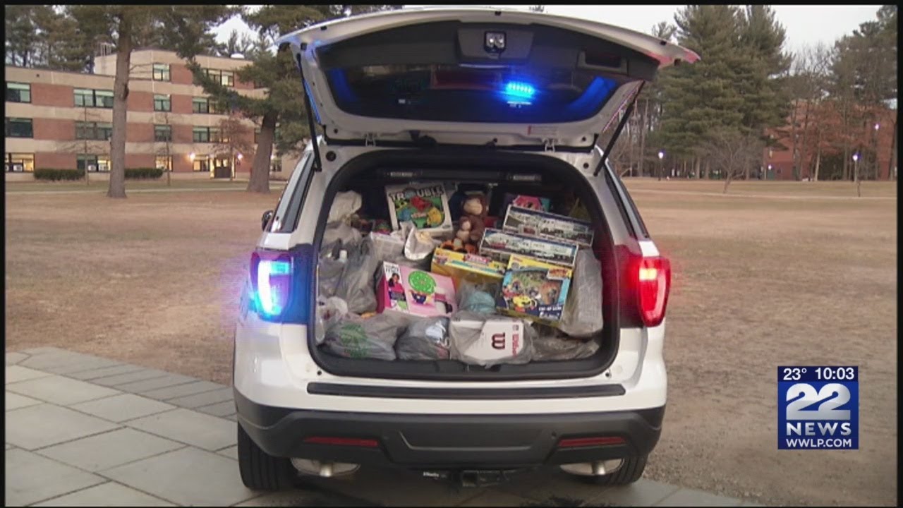 Westfield State University Police host annual 'Stuff A Cruiser' gift ...