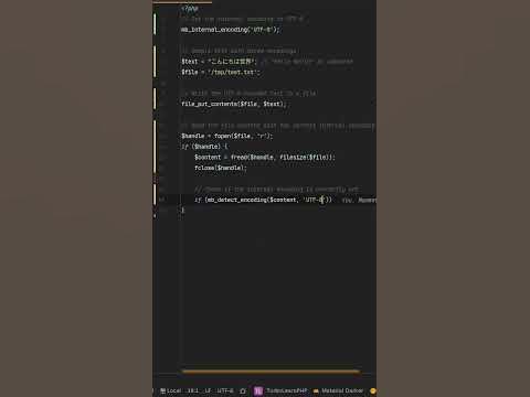 When should you use mb_internal_encoding() in php? master phps mb_internal_encoding() function ...