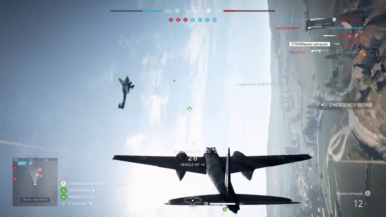 BFV Stuka pilot clipped by 6 pounder round - YouTube
