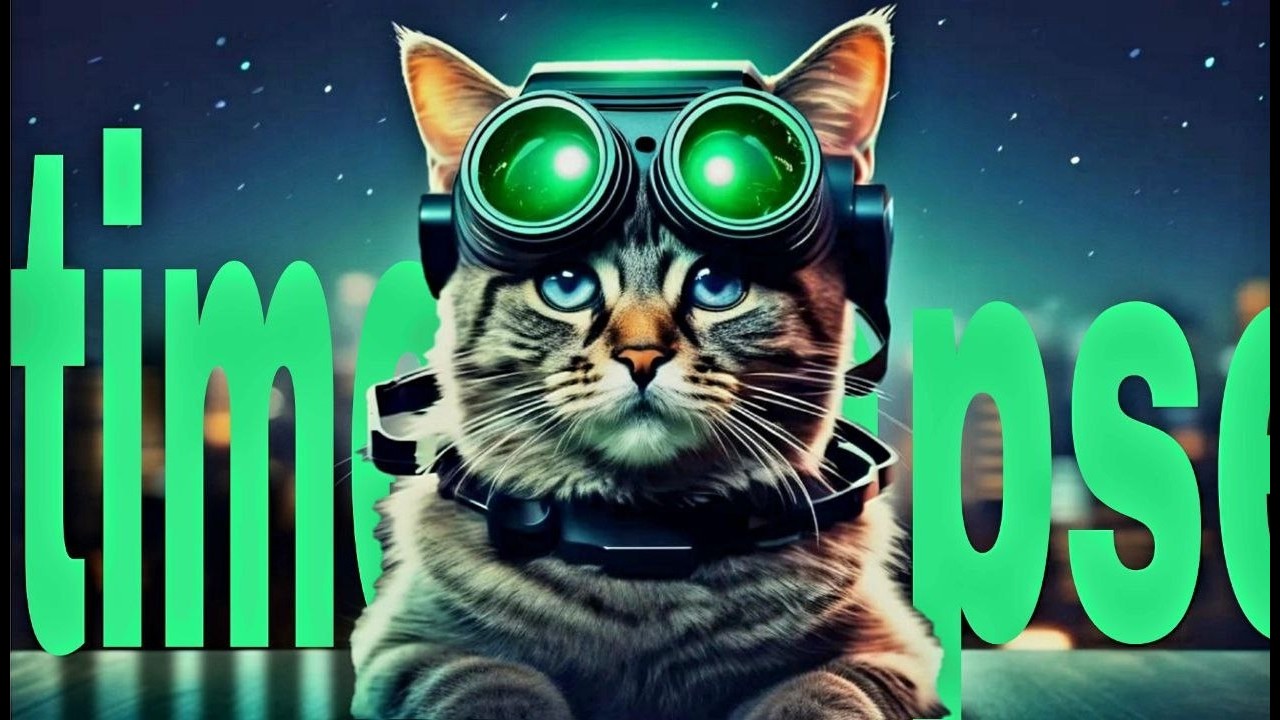 Mission: What happens in the night life of cats? Filming with a night ...
