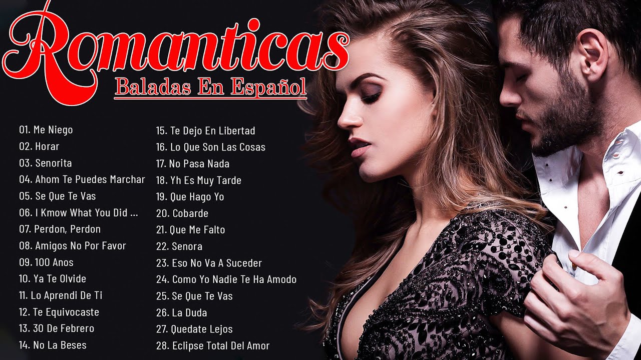 2 Hora De Baladas Románticas Para Enamorados En Español Los Mejores ...