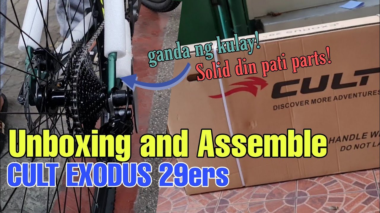 CULT EXODUS UNBOXING AND ASSEMBLE - YouTube