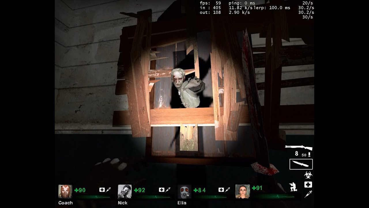 Surprise Window Creeper - Left 4 Dead 2 - YouTube