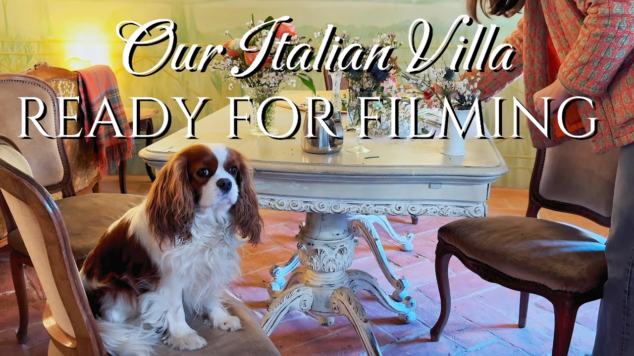The VILLA is READY! 🔥 Team effort to make our Italian villa look ...