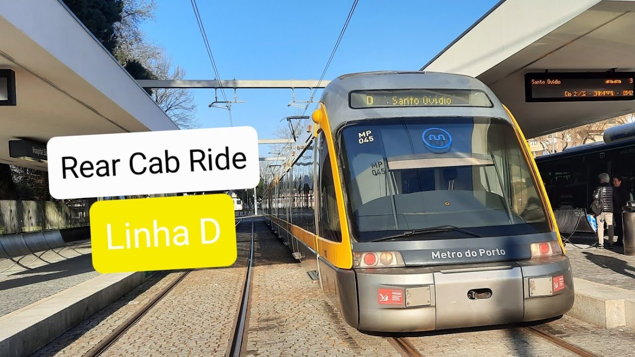 Metro do Porto Cab Ride Linha D - YouTube
