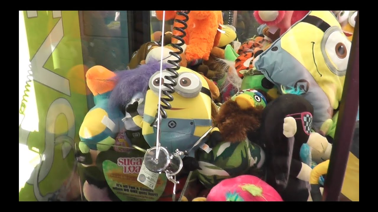MISSION FOR MINIONS! + More Claw Machine WINS!!!! - YouTube