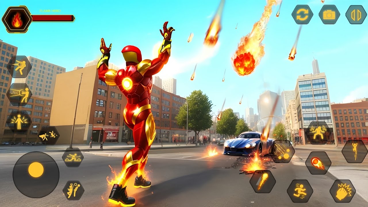 Fire Hero 3D -Superhero | Gameplay - YouTube