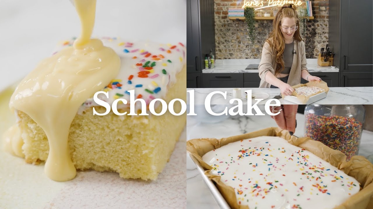 School Cake Recipe | Jane’s Patisserie - YouTube