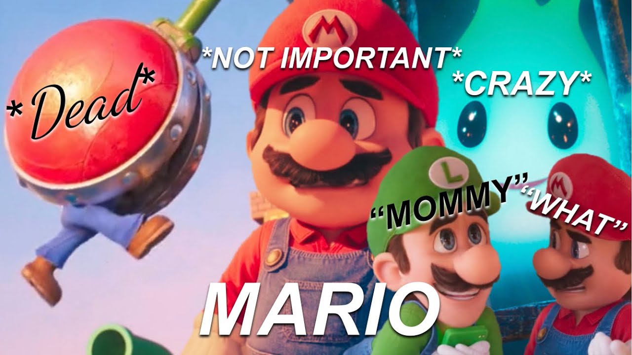 I edited The Super Mario Bros Movie because im bored | Part 2 - YouTube