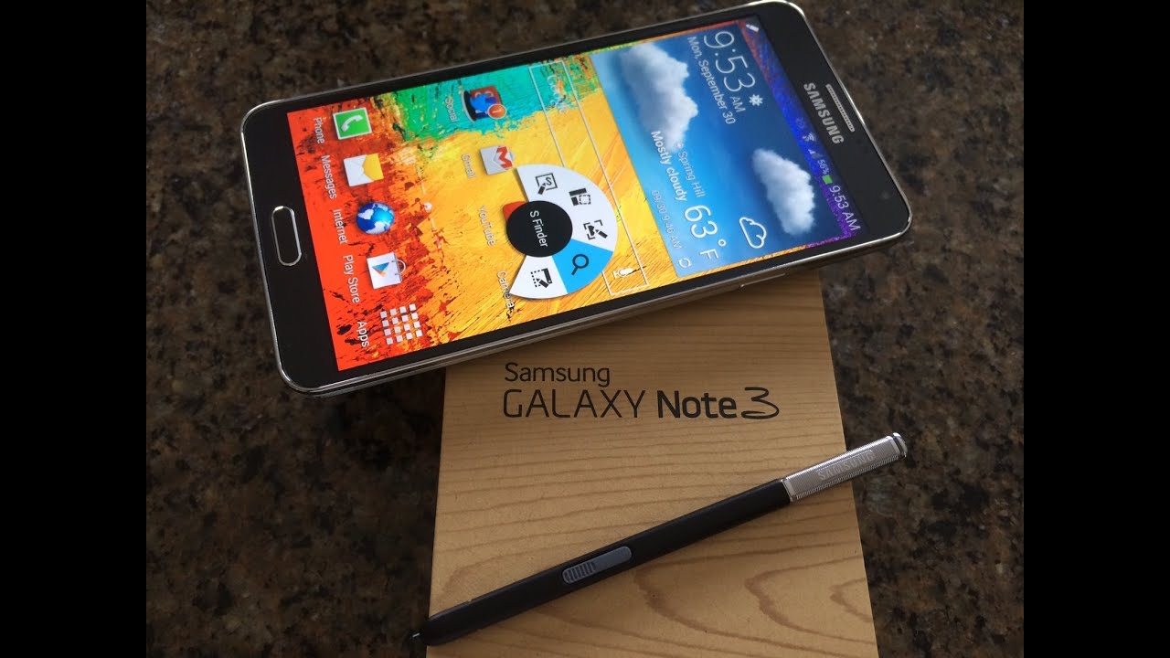 Samsung Galaxy Note 3 Unboxing, Demo and Comparisons - YouTube