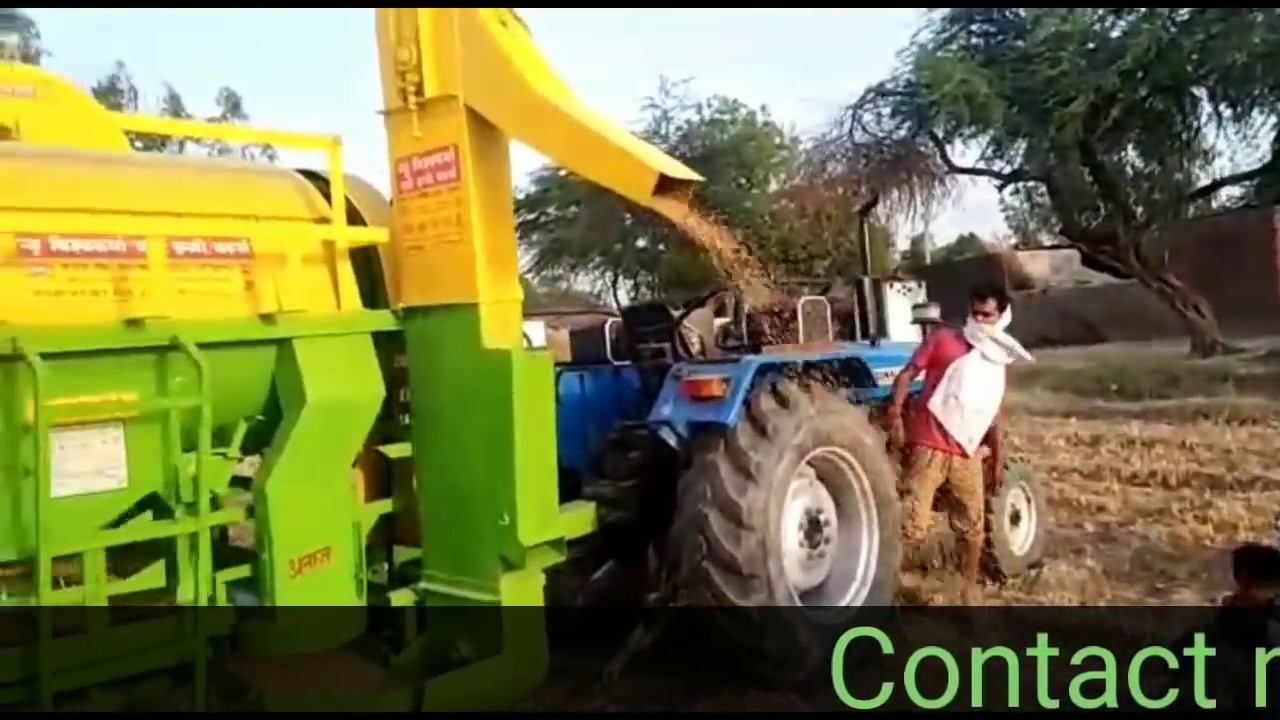 NVT थ्रेशर को देखने के लिए उमड़ी लोगों की भीड़! वीडियो को अंत तक जरूर ...