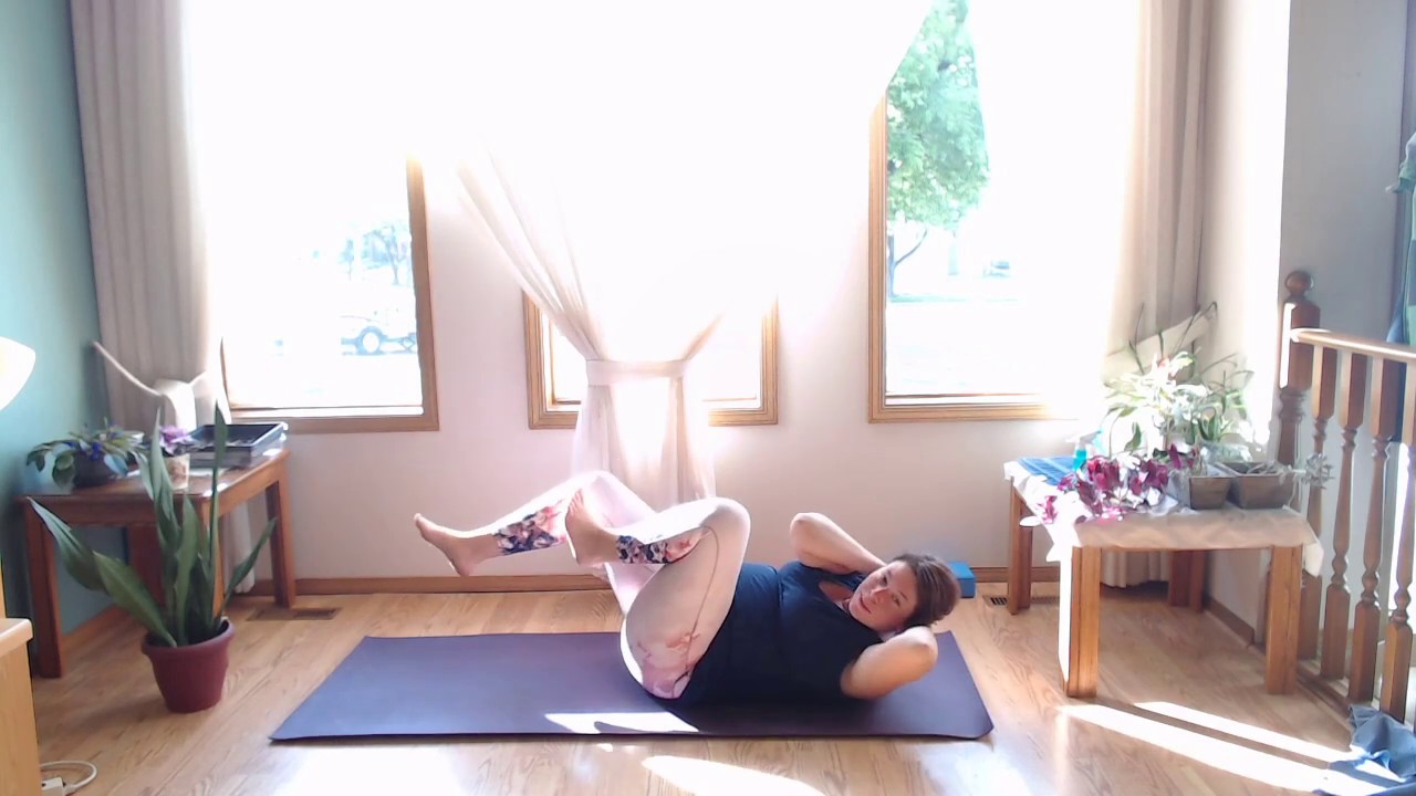 Gentle Vinyasa Flow 1 Hour 60 min Gentle Yoga with Janelle - YouTube