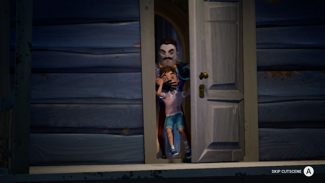 The First Cutscene in Hello Neighbor 2 - YouTube