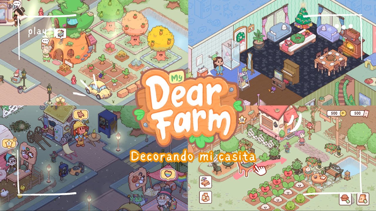 Decorando mi casita | Gameplay My dear farm - YouTube
