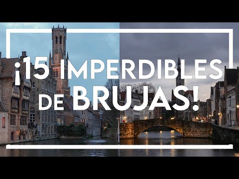 Brujas, Bélgica 4K ¿El Pueblo más bonito de Europa?