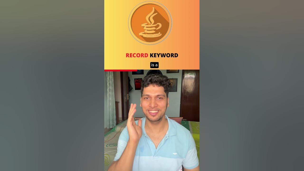 Record Keyword in Java | Day 35/45 Java Interview Series | #java #javainterview - YouTube